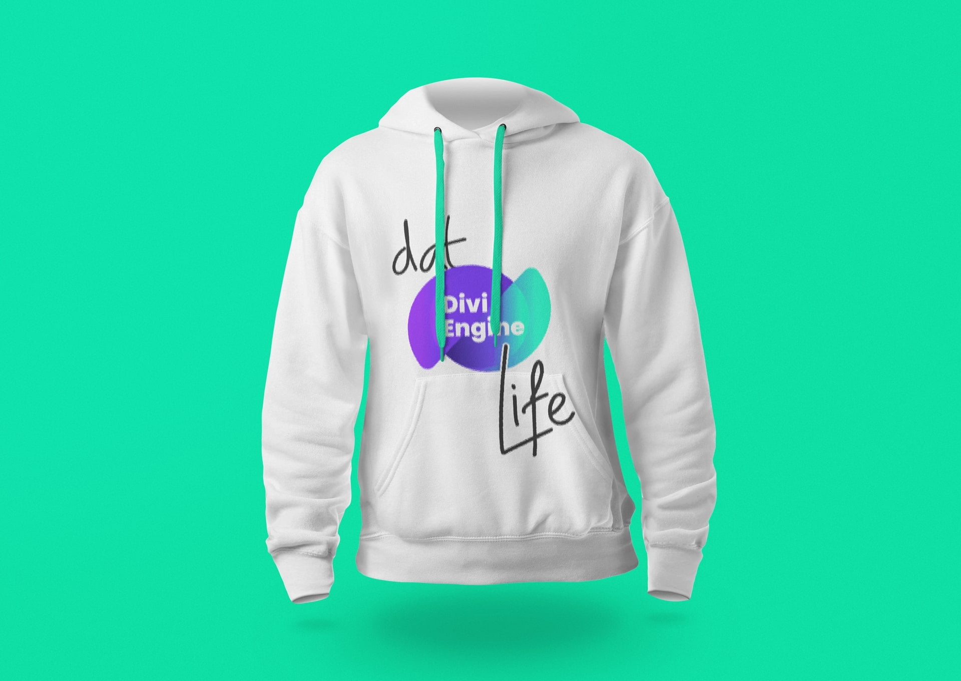 Dat Divi Engine Life Hoodie – Limited Edition – Lady Bugz Designs